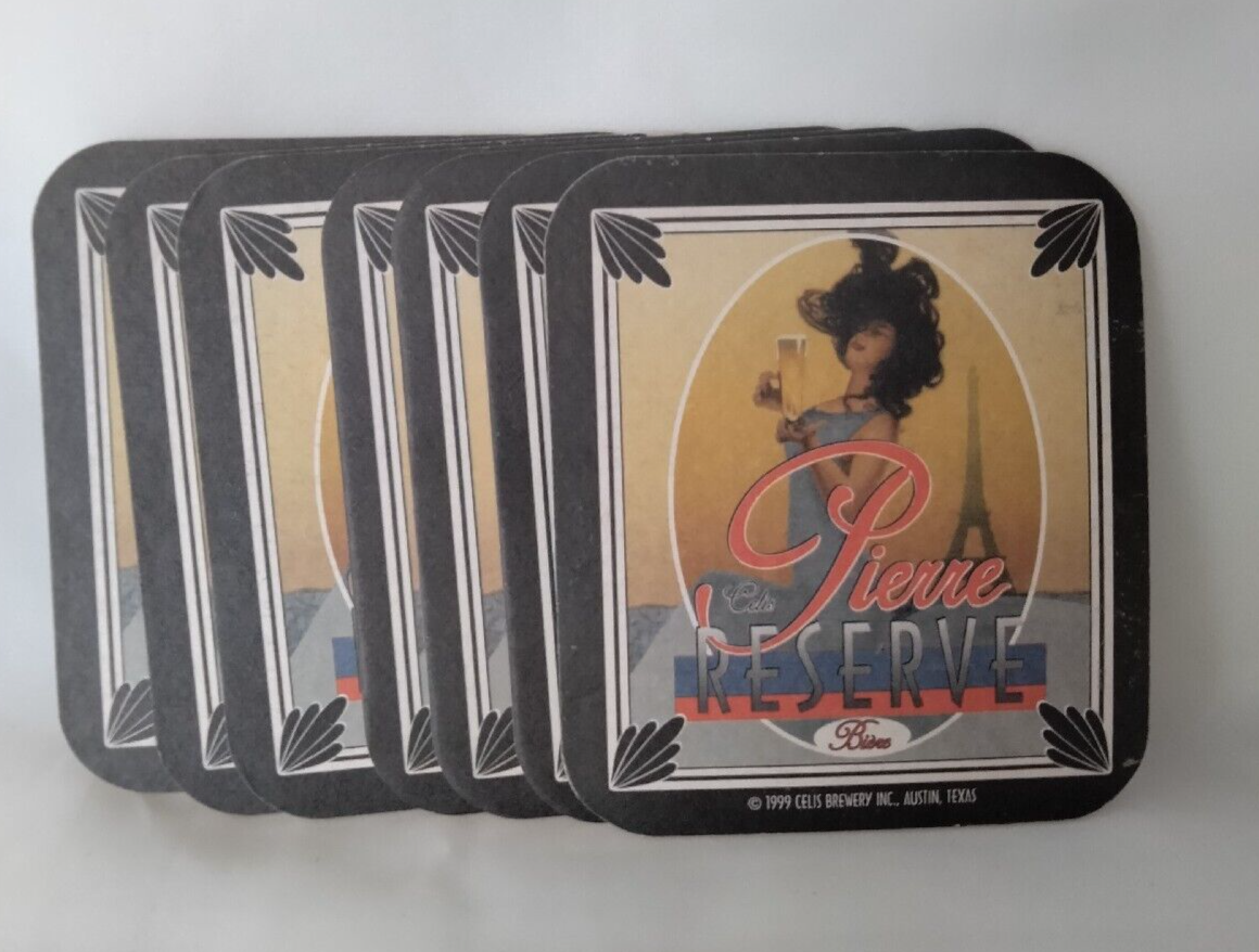 VTG 1999 Beer 9 Coaster Celis Pierre Reserve Celis Biere Brewery Austin ...