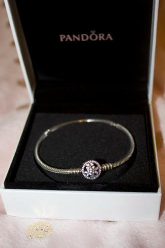 Genuine Pandora Sterling Silver Enamel Poetic Blooms Bracelet 590744CZ ...