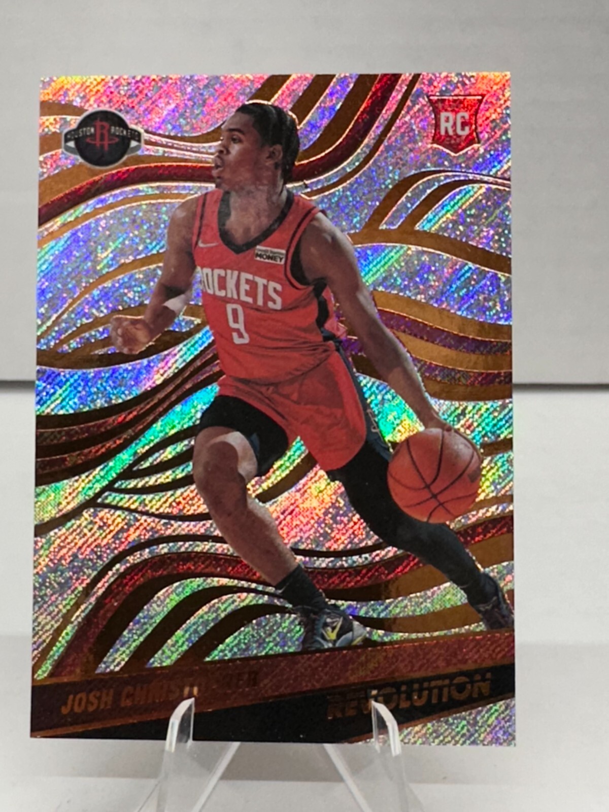 2021-22 Panini Revolution Basketball #124 Josh Christopher RC Houston ...