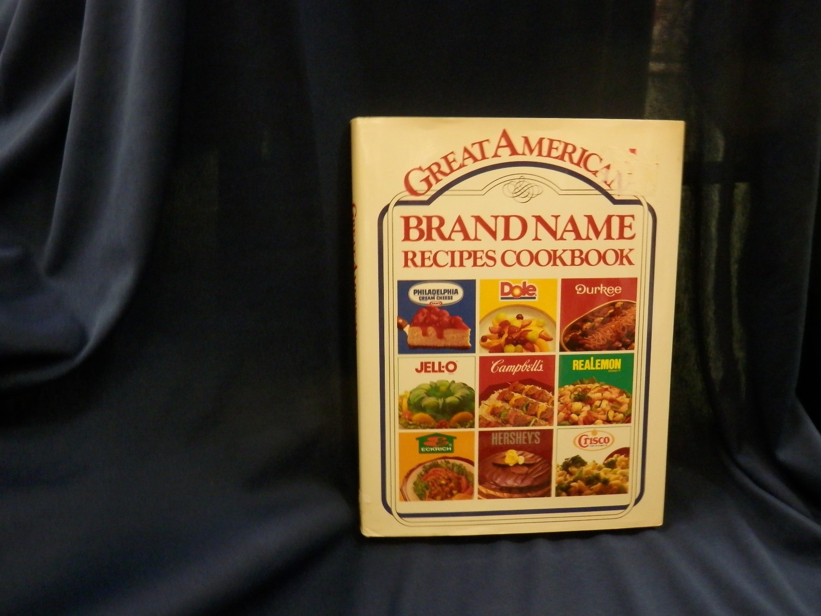 Great American Brand Name Cookbook recipes cook book hard cover vintage ...