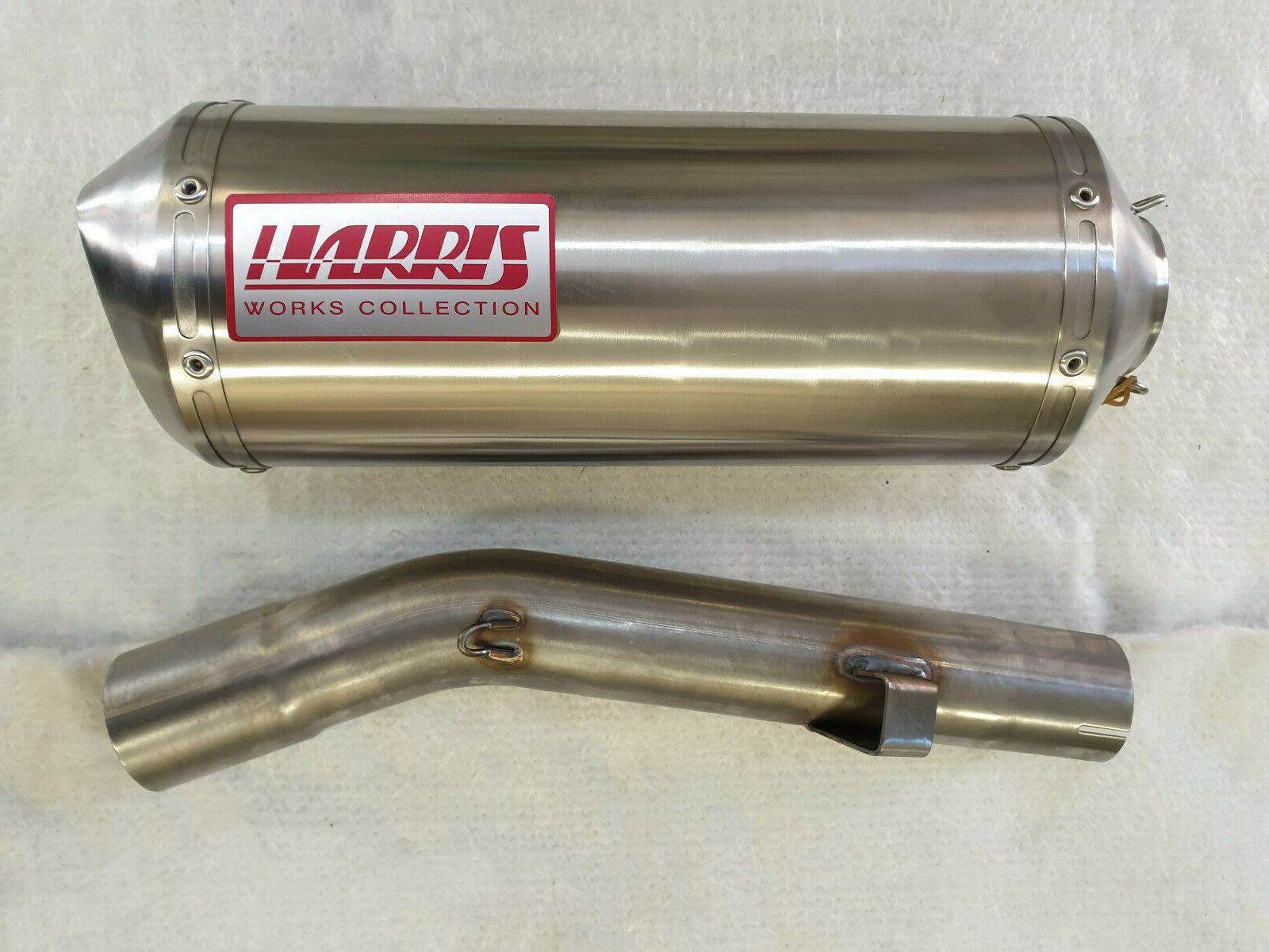 HONDA CBR600F PC 31 EXHAUST HARRIS WORKS COLLECTION SLIP ON ROAD LEGAL ...