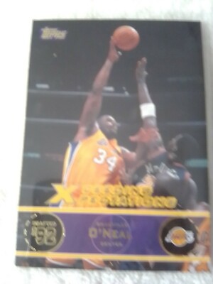 2001 Topps Basketball Shaquille O'Neal #77. | eBay