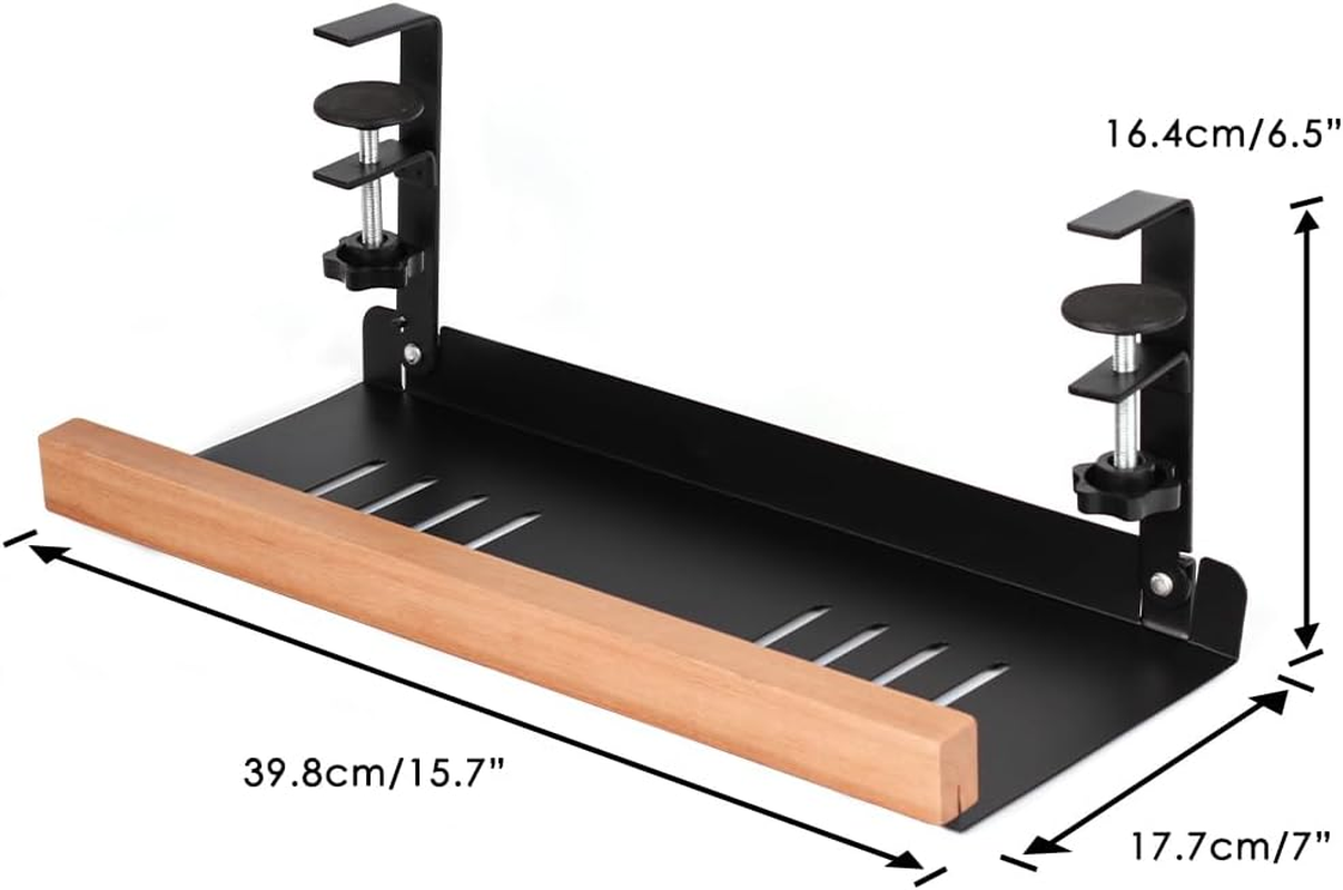 under Desk Cable Management Tray, 39.8Cm under Desk Cord Holder for ...