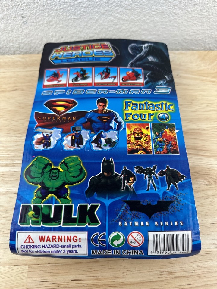 Superman Knock Off W/ Packaging Action Figure KO Bootleg Vintage 90s ...