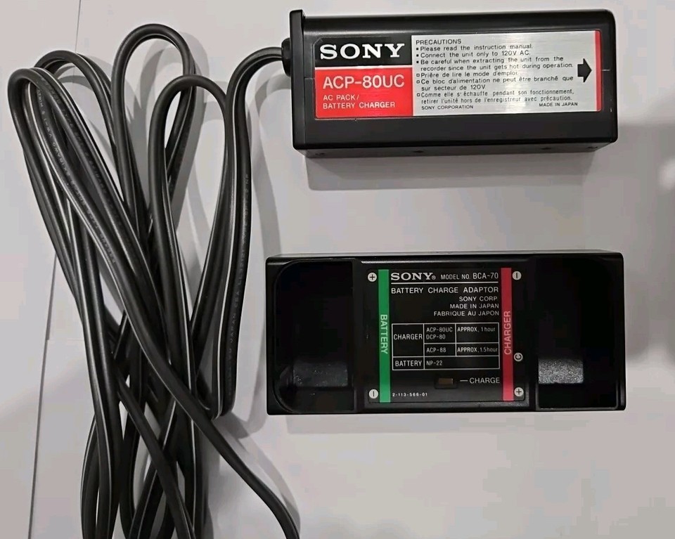 8mm Tape Video Cassette Recorder VCR Sony EV-C8u for parts not ejecting ...