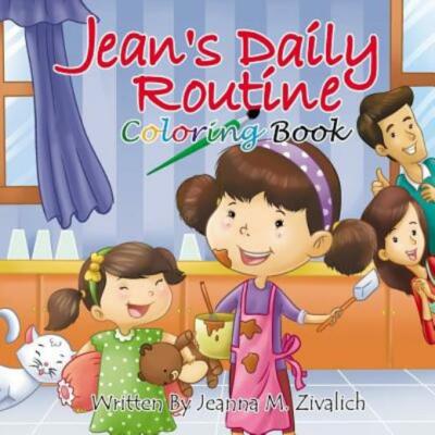 Jean's Daily Routine Coloring Book 9781541079779| eBay