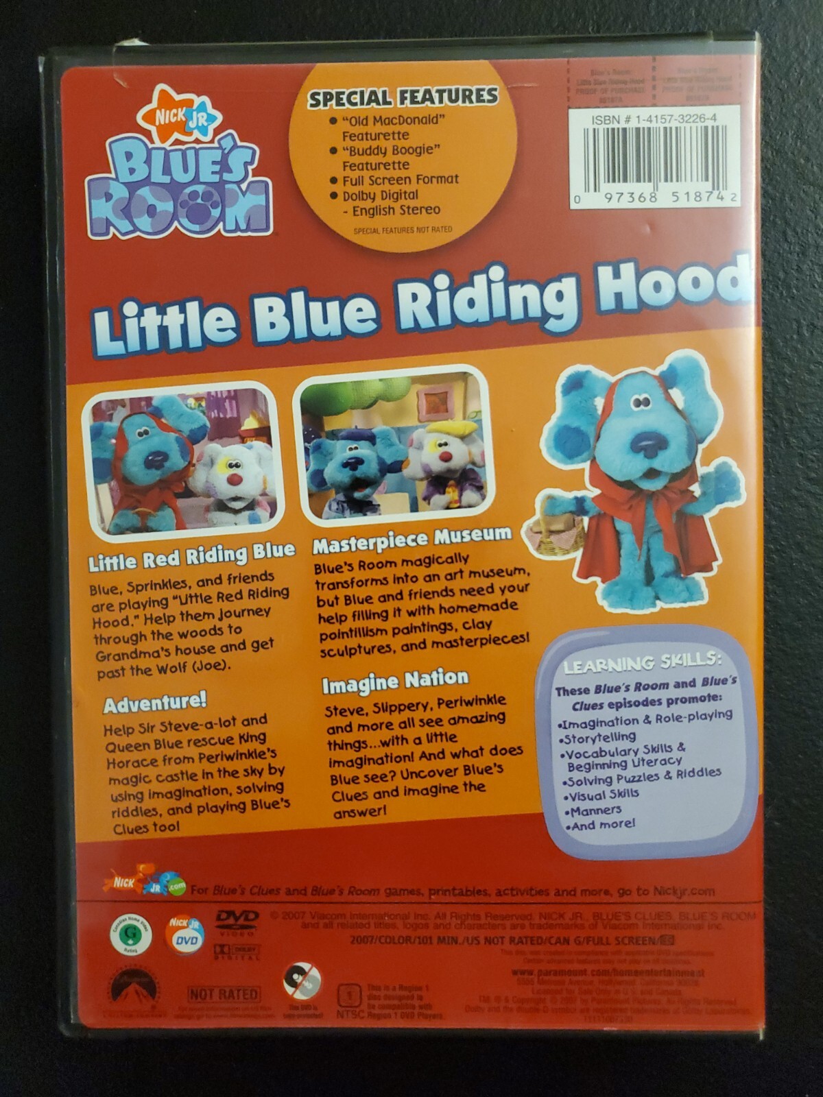 Blues Room - Little Blue Riding Hood (DVD, | Grelly USA