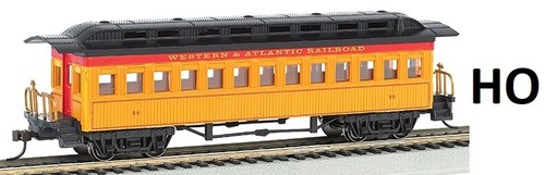 HO - (1860-80 ERA) - Western & Atlantic Passenger Coach - BAC-13406 | eBay