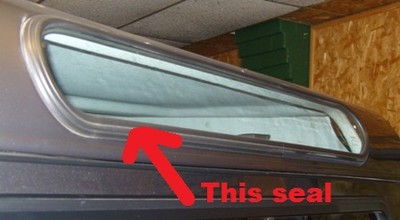 1x Alpine Window Glazing Rubber Seal & Filler 4mm For Land Rover ...