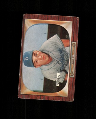 1955 Bowman 66 George Shuba POOR #D1,444465 | eBay