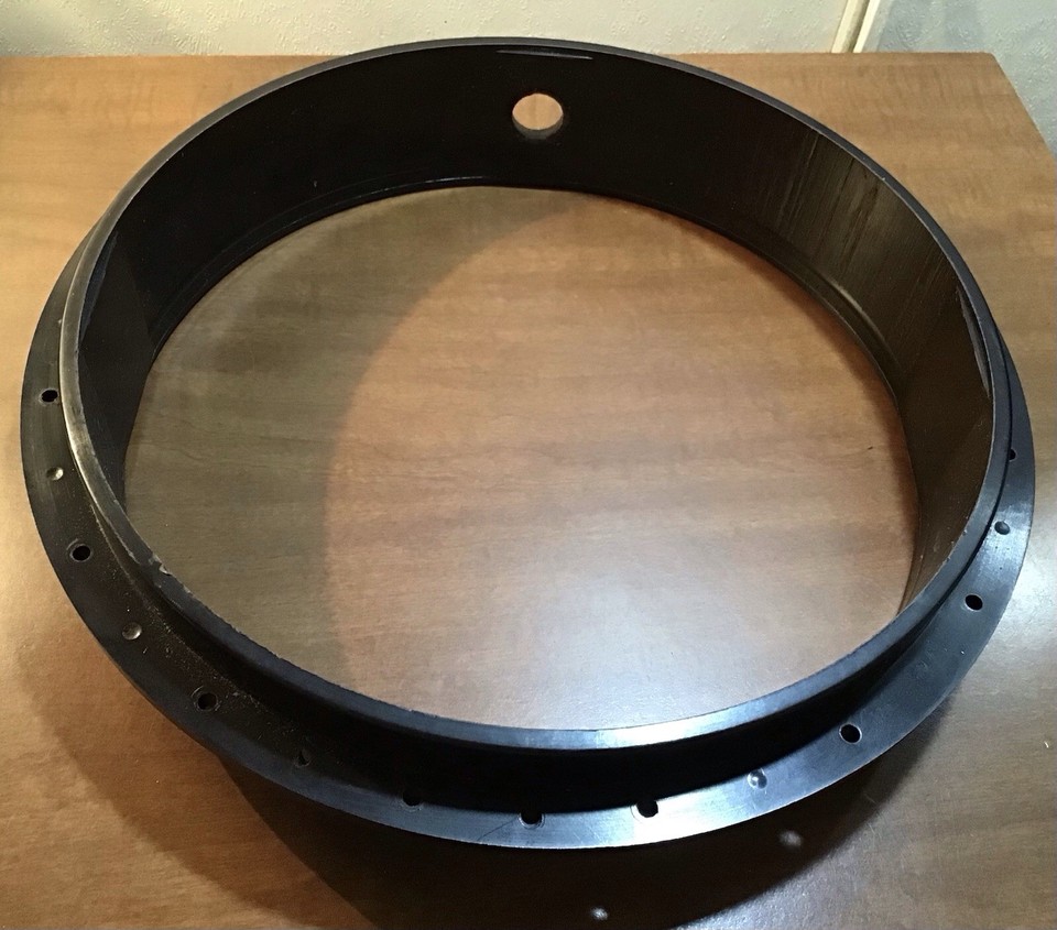 Vintage Bakelite Banjo Rim w/ Integrated Flange Parts Project Luthier ...