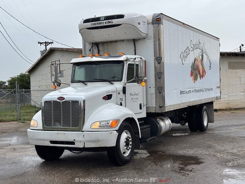 2018 Peterbilt 337 S/A 26' Reefer Delivery Box Truck Thermo King Diesel ...