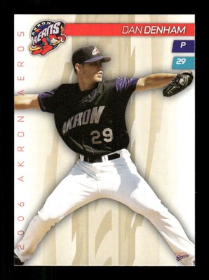 2006 MultiAd Sports Akron Aeros 17 Dan Denham BXCP32 | eBay