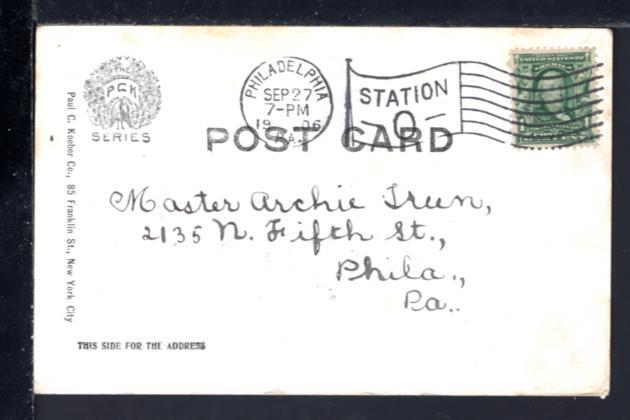 Postcard - Greetings - When We Were Boys Together | eBay