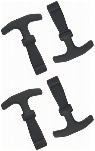 4Pcs Rubber T-Handle Cooler Latches Non Slip Replacement Parts For YETI ...