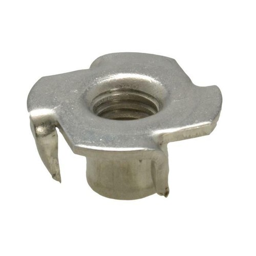 Pack of 10 Stainless A2 304 Tee Nut 3/8 x 16 TPI UNC Imperial 4 Prong T ...