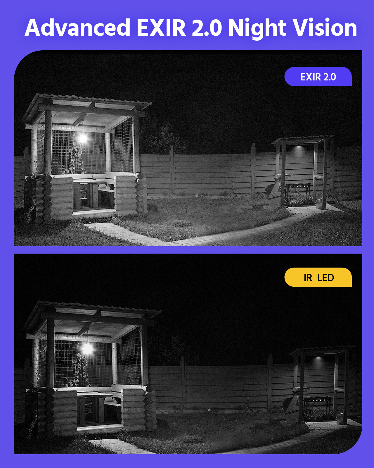 ANNKE 4K 8MP POE IP Security Camera Mic IP67 EXIR Night Vision Wide ...