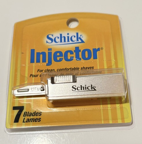Schick Injector Razor Blades 7 Pack Stainless Steel | eBay