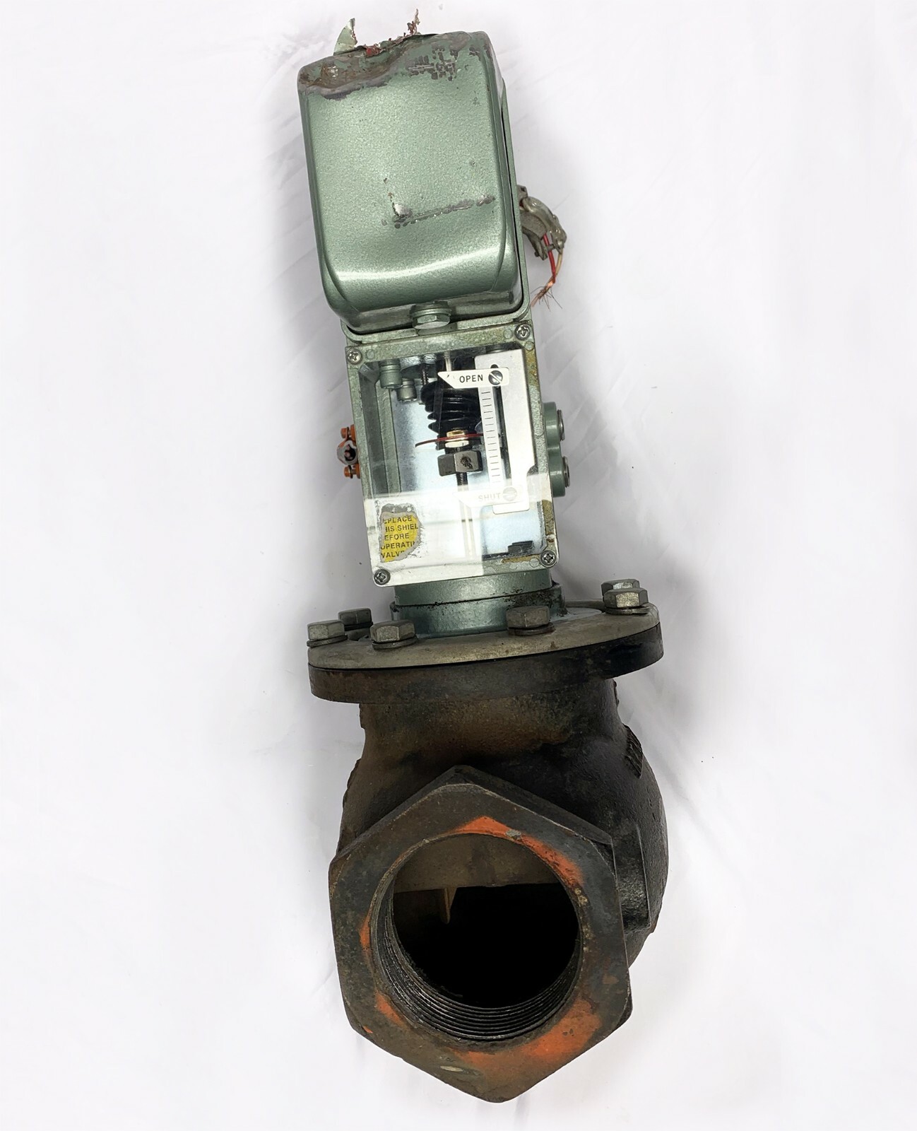 ITT General Controls Hydramotor Actuator Valve H10A620B5F1F26 Gate ...