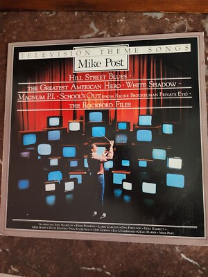 Mike Post Television Theme Songs Record Vinyl Album Vintage 1982 | eBay