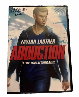 Abduction DVD 2011 Taylor Lautner 31398147558| eBay