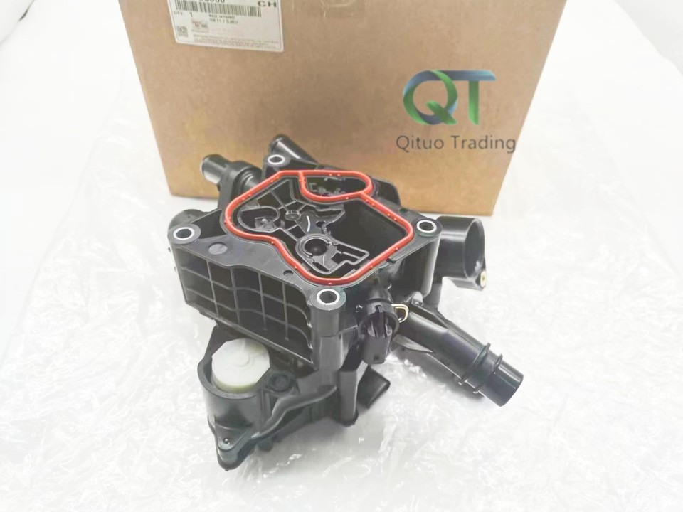 GENUINE OEM Hyundai Kia Integrated Thermostat Housing Module 256002S000 ...