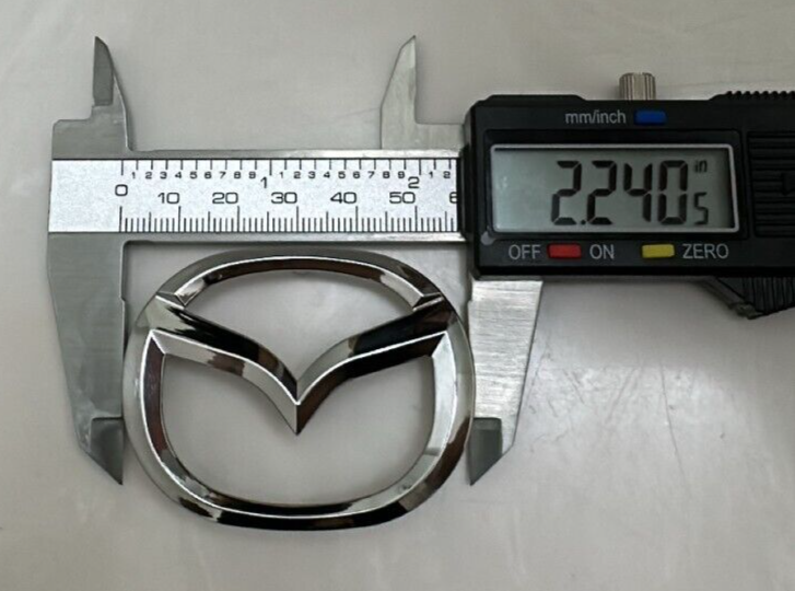 Steering Wheel Emblem with Pins For MAZDA 3 2 6 Cx5 Cx3 | eBay