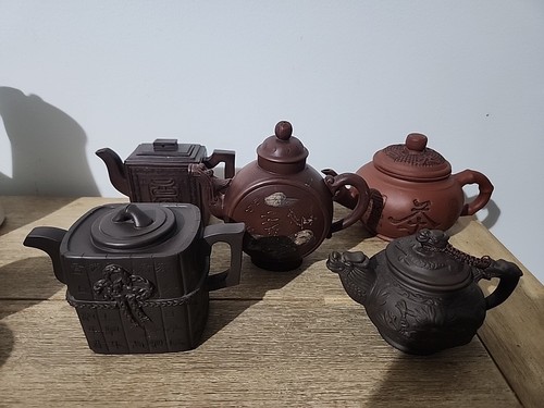 Vintage Handmade Chinese Tea Pots Bulk Lot | eBay