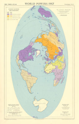 World Powers 1957. Western Alliances. NATO SEATO Baghdad Pact. TIMES ...