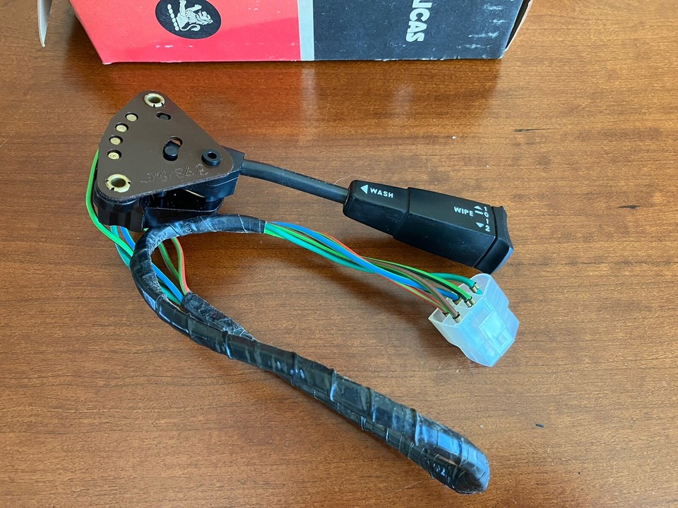 NOS Lucas Windshield Wiper Switch. Fits Lotus Europa TCS, Austin Marina ...