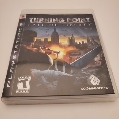 PS3 PlayStation 3 Turning Point Fall of Liberty Complete In Box W ...