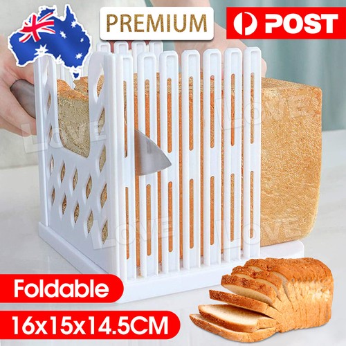 Bread Slicing Guide Loaf Toast Sandwich Cutter Slicer Guiding Kitchen ...