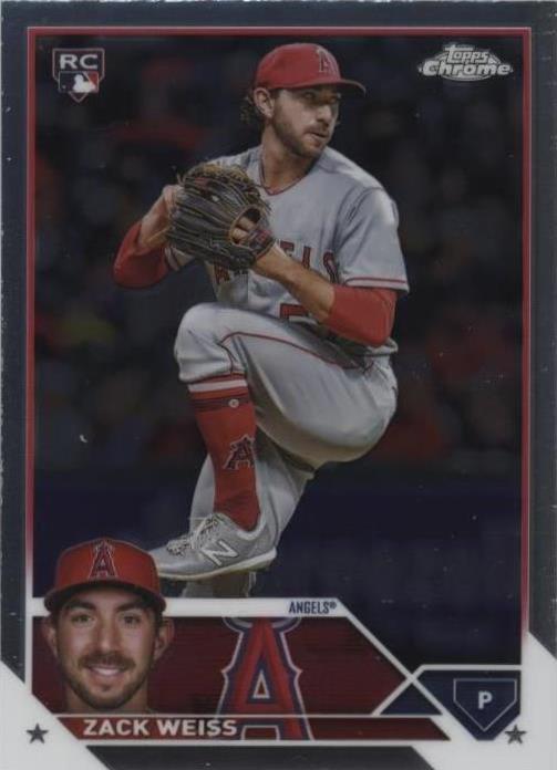 2023 Topps Chrome Update Series - Zack Weiss #USC155 (RC) for sale ...