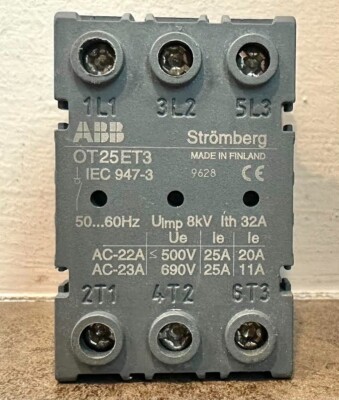 ABB OT25ET3/ IEC 947-3 | eBay