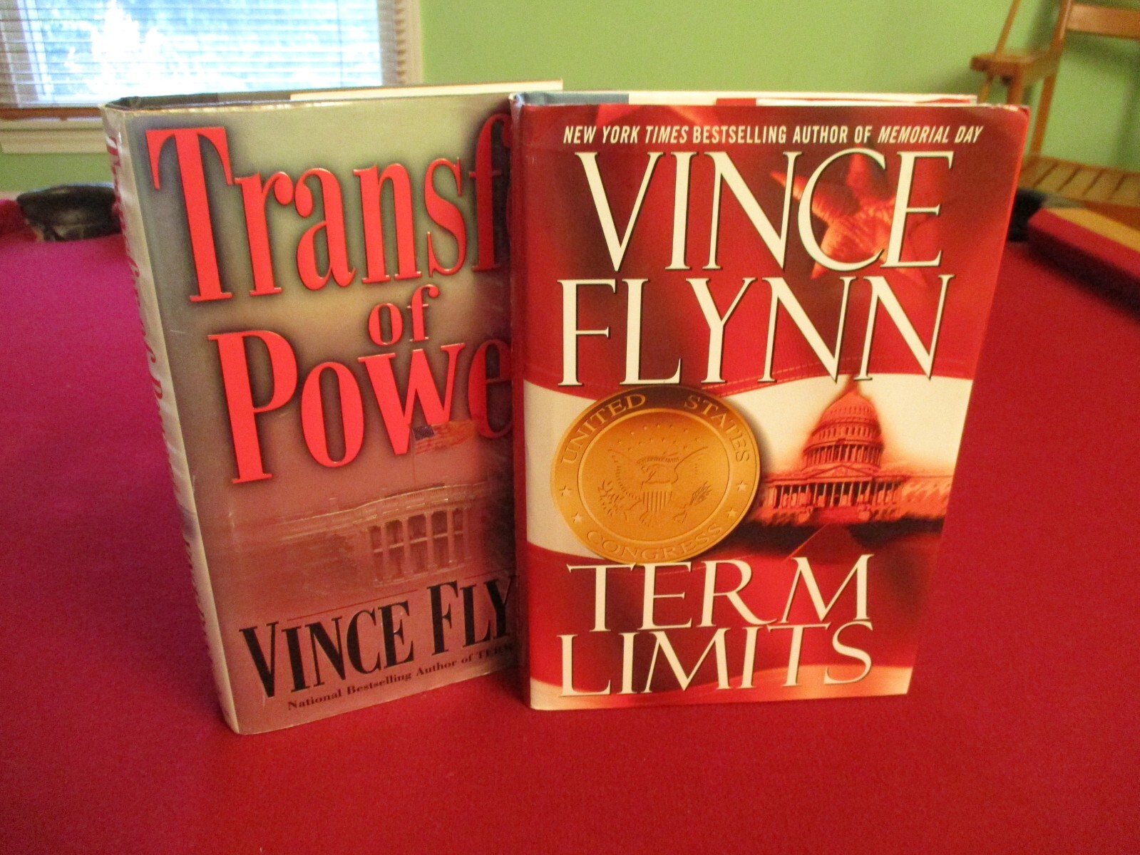 Term Limits & Transfer of Power by Vince Flynn ~ First Two Mitch Rapp ...