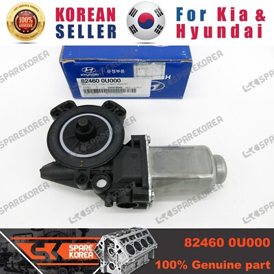 Genuine/OEM 824600U000 MOTOR-P/W REG FRT,RH / RR,LH for Hyundai New ...