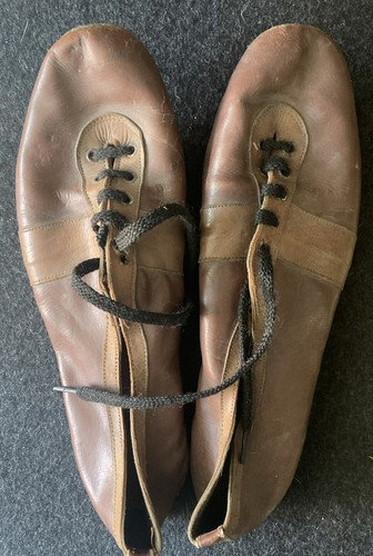 Antique KINGSWELL Running Spikes. Vintage Athletics Shoes. c1930 Size 9 ...