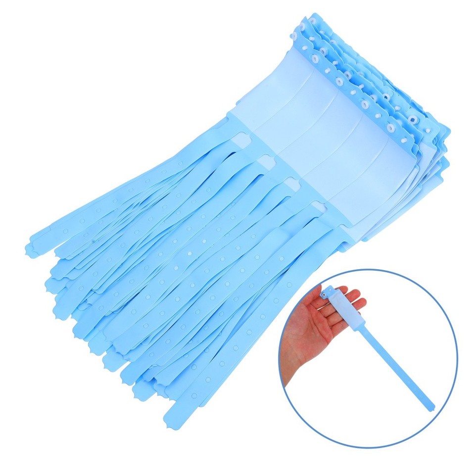 100 Pcs Hospital Wrist Bands Patient Wristbands Child Safety Id ...