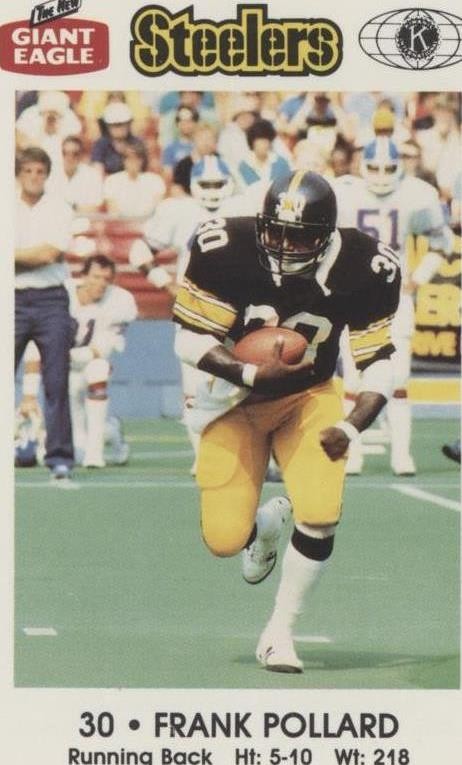 1986 Giant Eagle Pittsburgh Steelers Police - Frank Pollard for sale ...