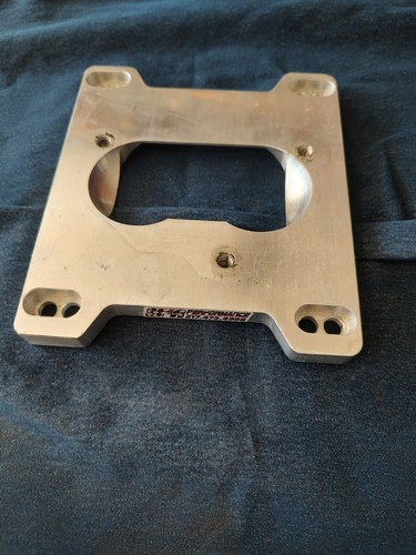 TBI to 4-BARREL INTAKE ADAPTER SQUARE BORE CARBURETOR - SPR PERFORMANCE ...