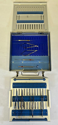 10 Piece Storz & Katena Ophthalmic Instrument Set w/ E7416-1 Case ...