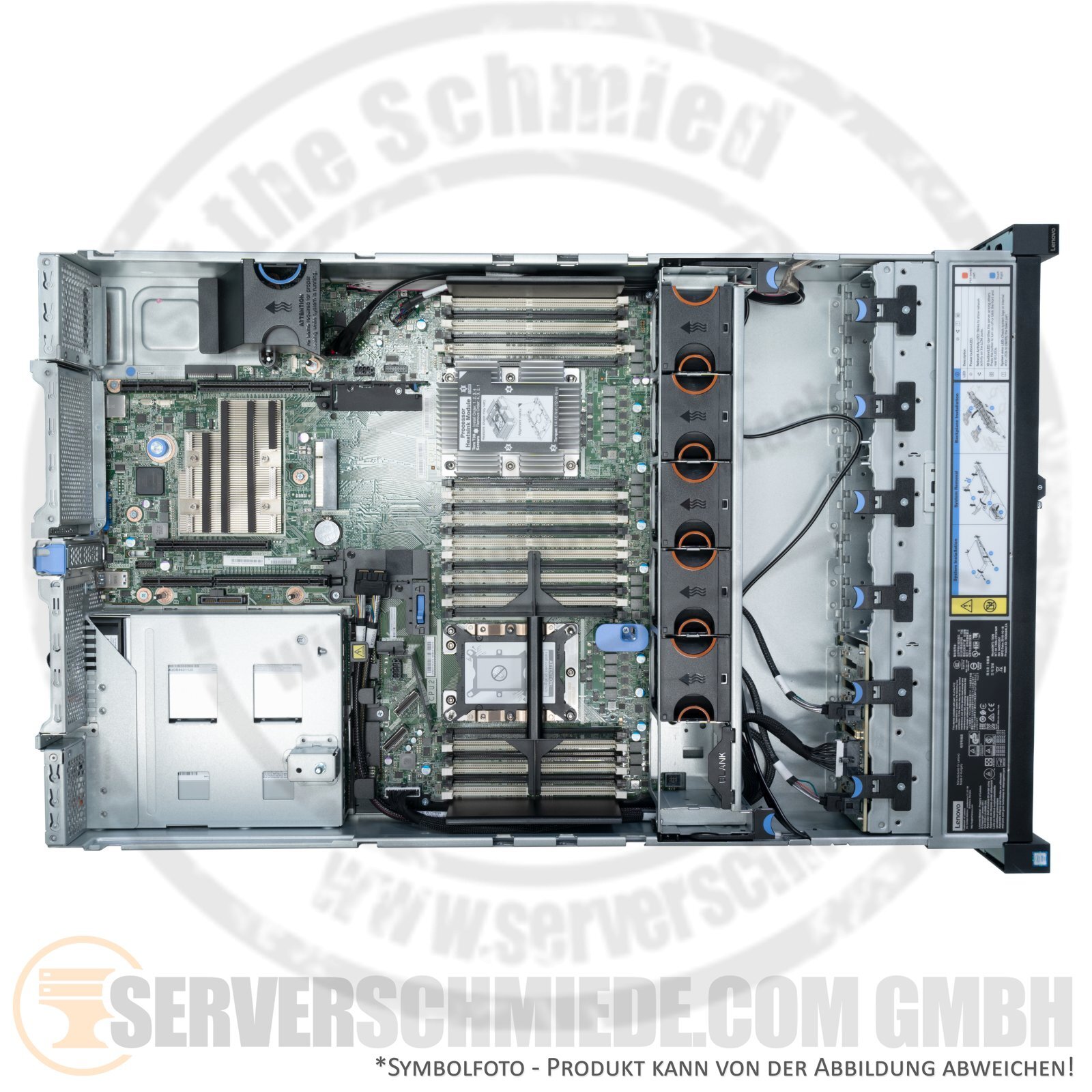 Lenovo IBM ThinkSystem SR650 19" 2U 8x 2,5" SFF 2x Intel XEON Scalable ...