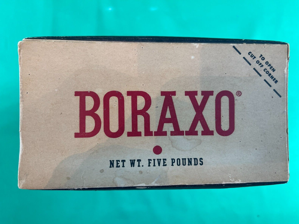 VINTAGE BORAXO 5# Sealed Box Soap PLUS BORAXO 20 Mule Team Sealed Promo ...