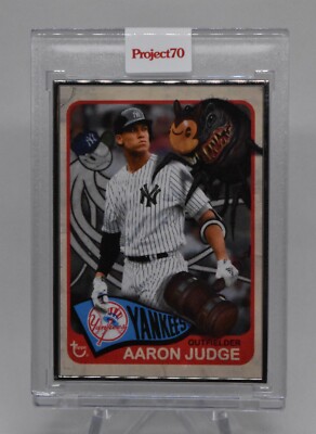 TOPPS PROJECT 70 AARON JUDGE BY GREG "CRAOLA" SIMKINS AP 1/51 SILVER ...