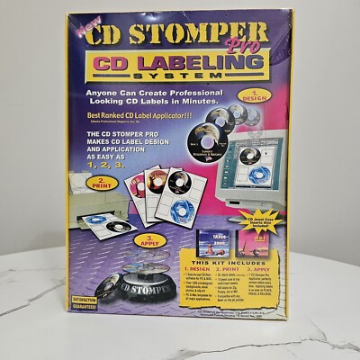 CD, DVD & Disk Labels - Cd Stomper Pro Cd Labeling System