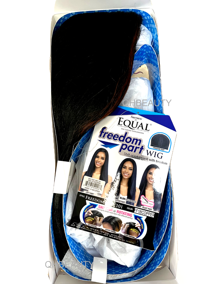 FREETRESS SYNTHETIC EQUAL LONG YAKY STRAIGHT HAIR WIG - FREEDOM PART ...