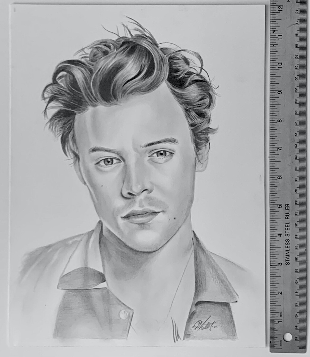 Harry Styles Drawing Step By Step