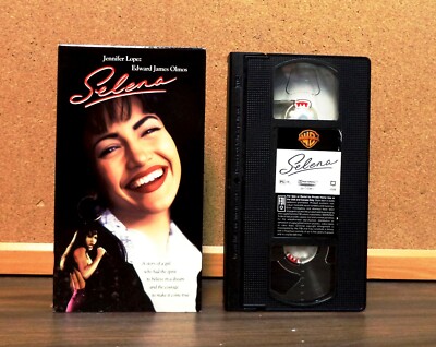 Selena (VHS 1997) Jennifer Lopez, Edward James Olmos, Jon Seda, Jacob ...