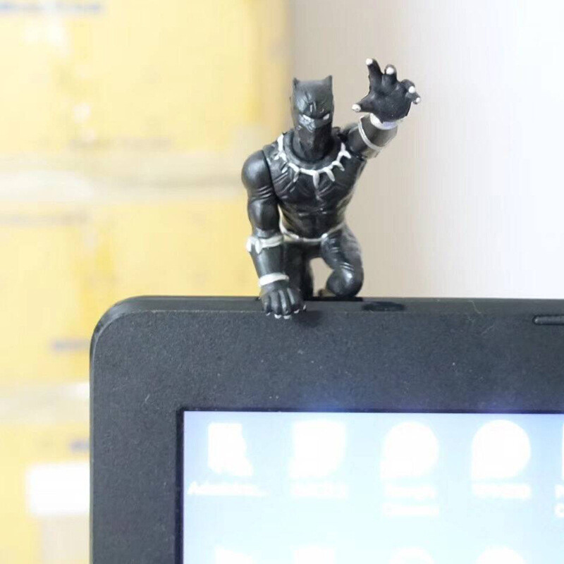 Avengers BlackPanther model hand action figure computer companion toy ...