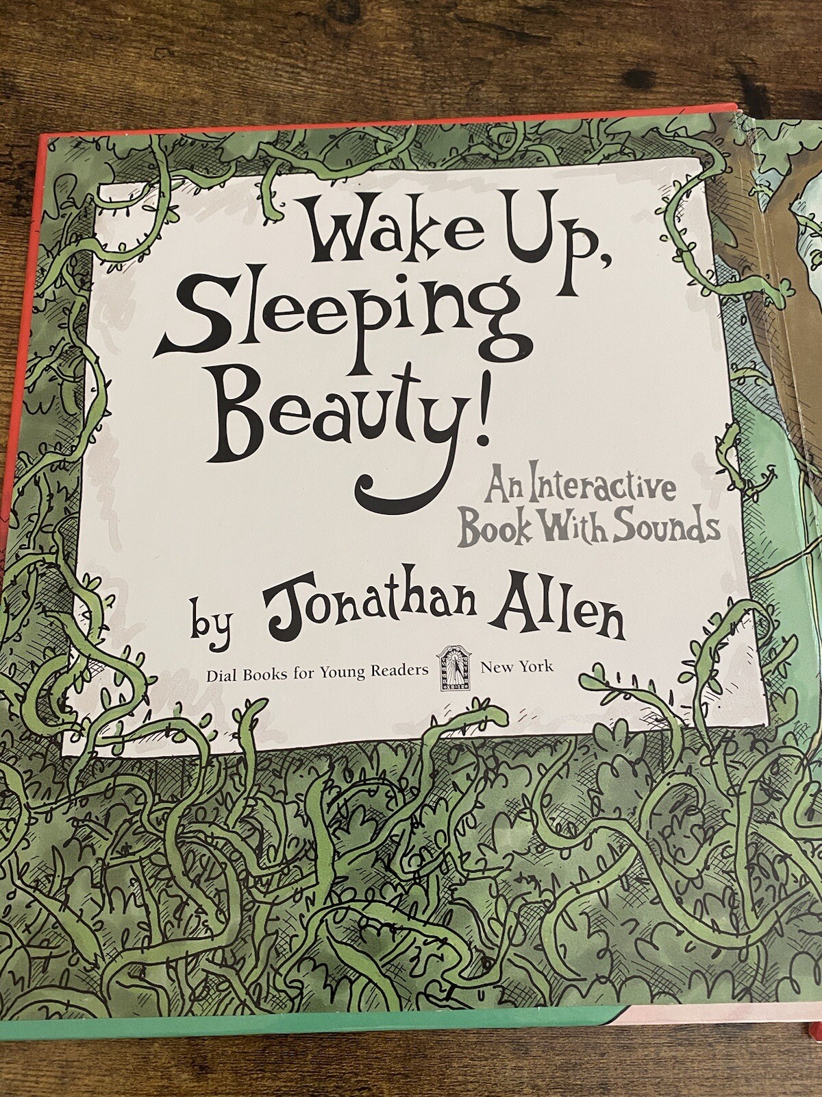 Vintage 1997 Wake Up, Sleeping Beauty! Interactive Book With Sounds ...